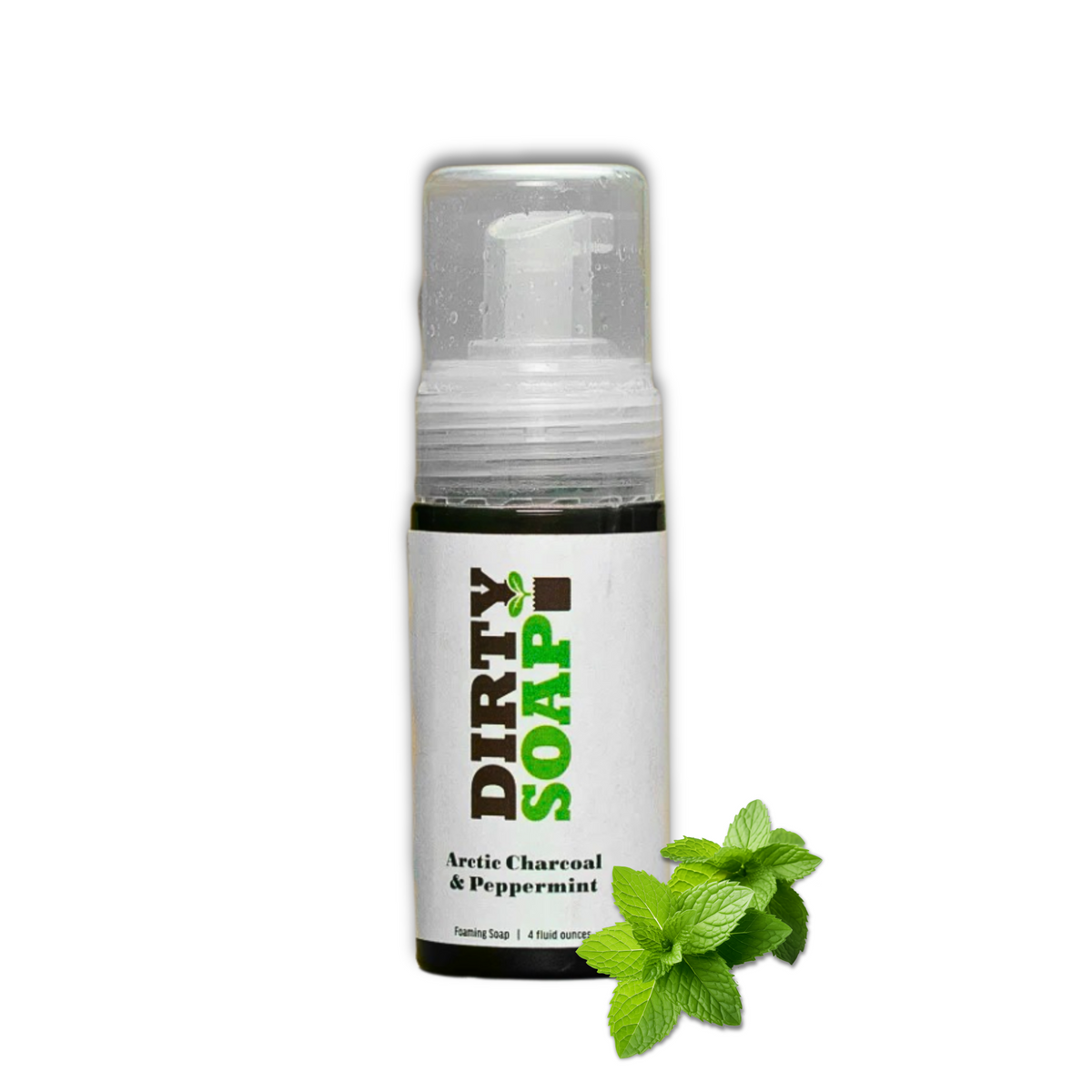 Arctic Charcoal & Peppermint Foaming Soap – Dirty Soap Shoppe